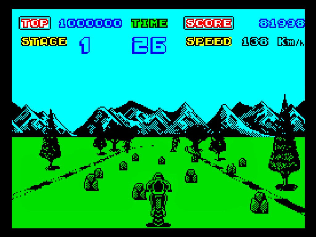 My Life With… Enduro Racer – ZX Spectrum – Retro Arcadia