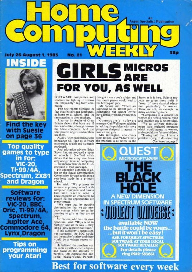 Not Remembering Home Computing Weekly – Retro Arcadia