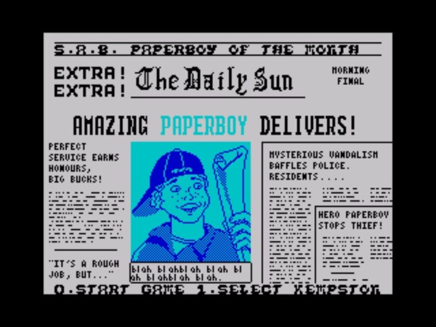 My Life With… Paperboy – ZX Spectrum – Retro Arcadia