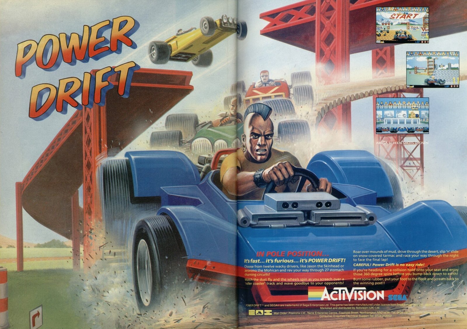 Discovering Power Drift on Commodore 64 and ZX Spectrum – Retro Arcadia