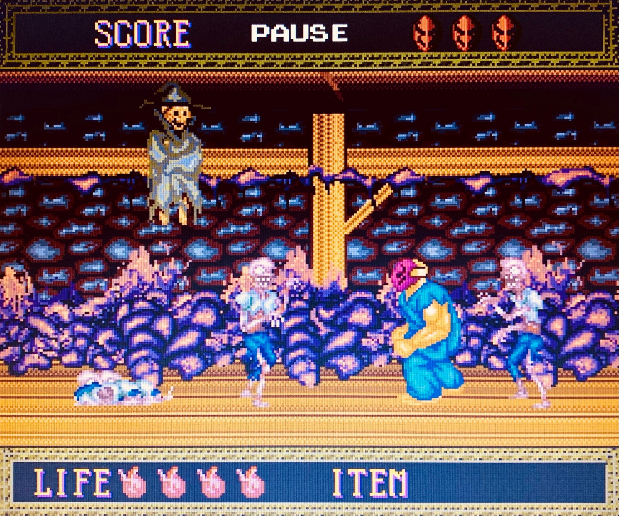 Discovering Splatterhouse: Wanpaku Graffiti on NES – Retro Arcadia