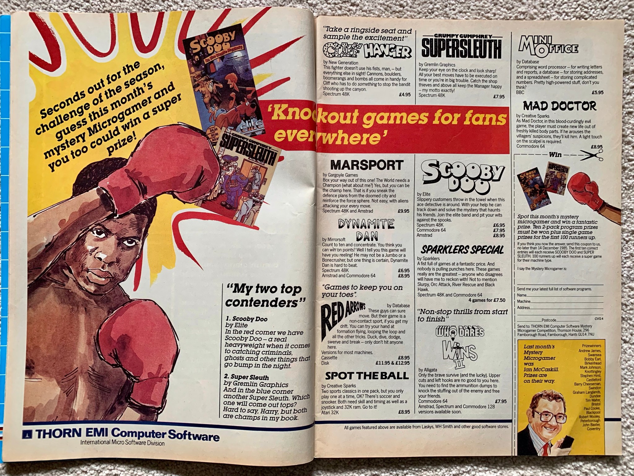 My Life With… Scooby Doo – ZX Spectrum – Retro Arcadia