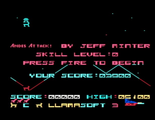 My Life With… Andes Attack – Commodore VIC-20 – Retro Arcadia