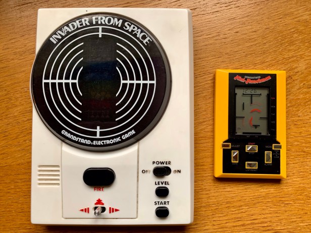 Discovering Grandstand Scramble Tabletop Electronic Game – Retro Arcadia