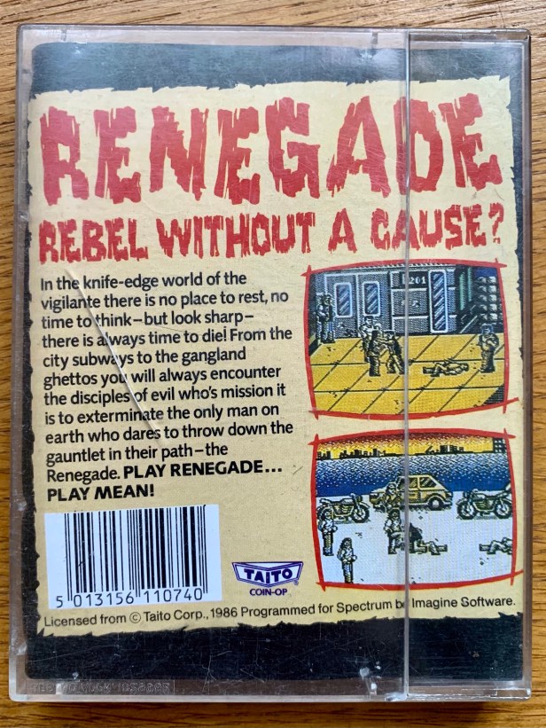 My Life With… Renegade – ZX Spectrum – Retro Arcadia