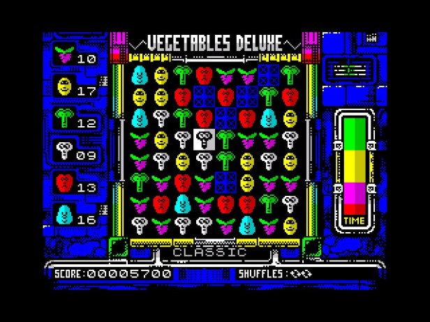 Game Review: Vegetables Deluxe on ZX Spectrum – Retro Arcadia