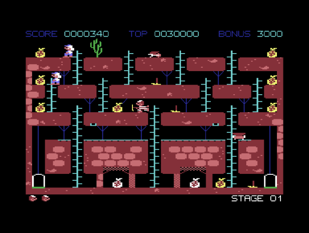 Game Review: Bagman Strikes Back on Commodore 64 – Retro Arcadia