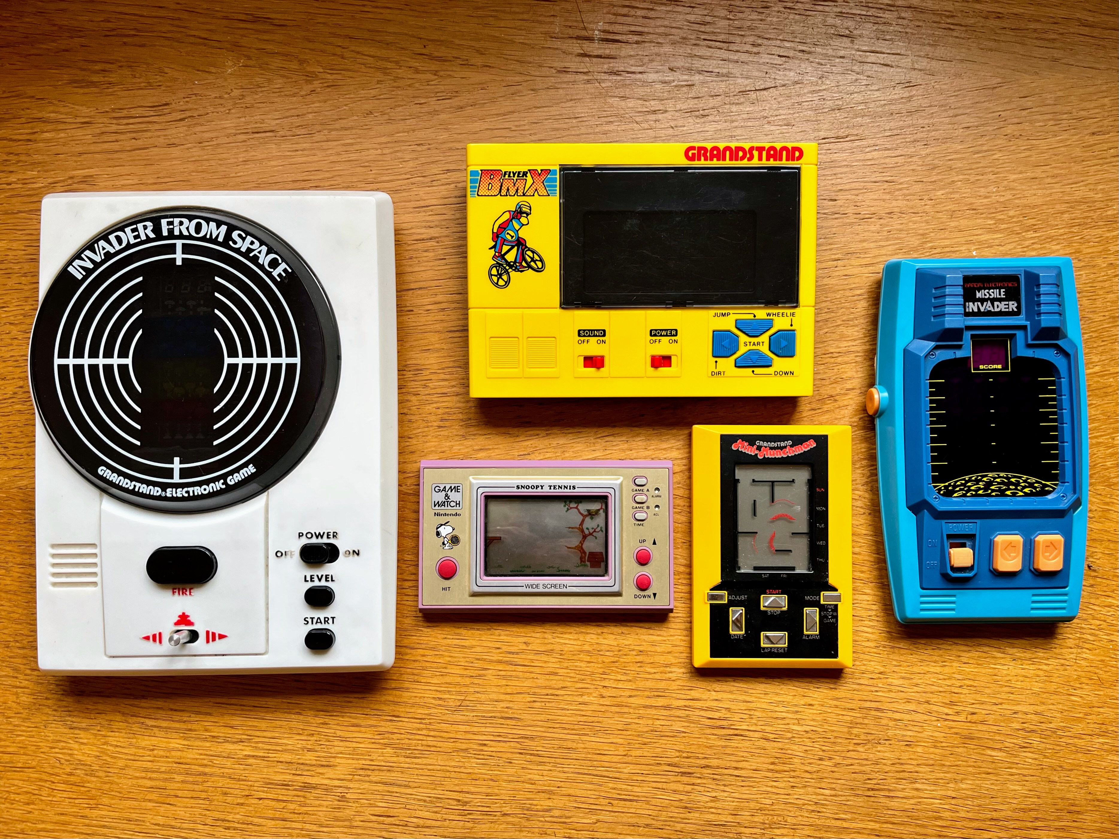 My Life With… Grandstand BMX Flyer – Handheld – Retro Arcadia