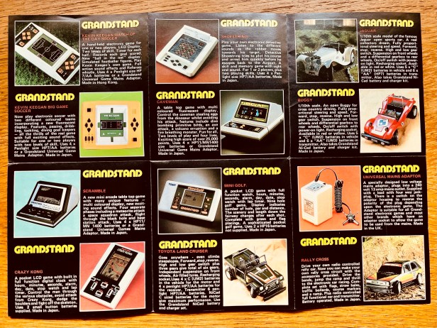 Discovering Grandstand Scramble Tabletop Electronic Game – Retro Arcadia