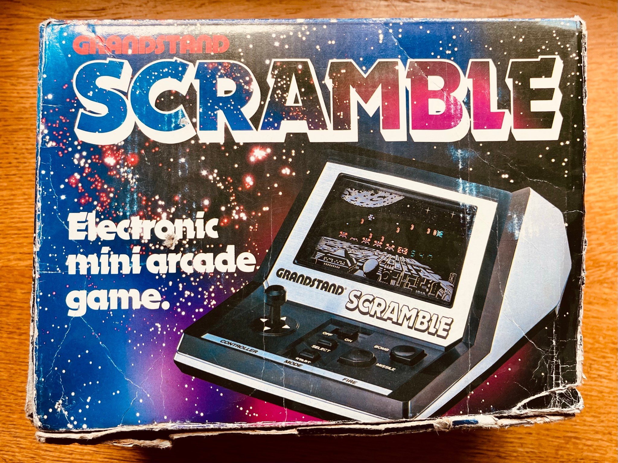 Discovering Grandstand Scramble Tabletop Electronic Game – Retro Arcadia