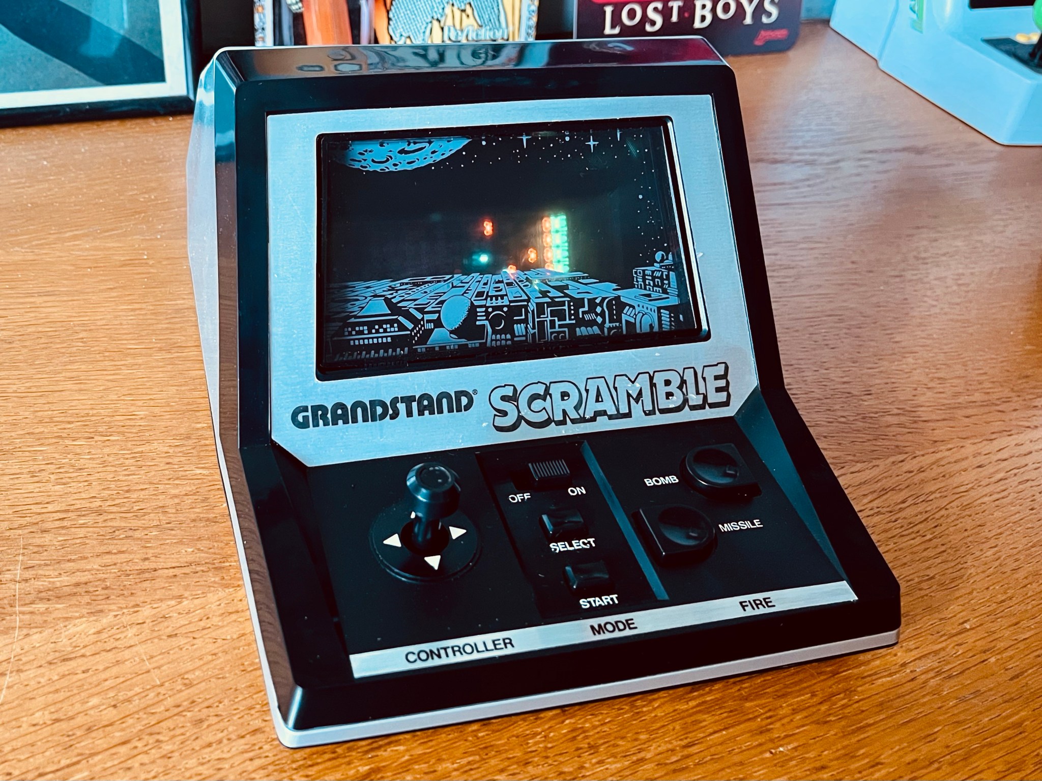 Discovering Grandstand Scramble Tabletop Electronic Game – Retro Arcadia