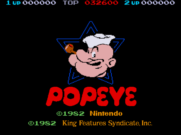 Rediscovering Popeye – Arcade / Atari 2600 – Retro Arcadia