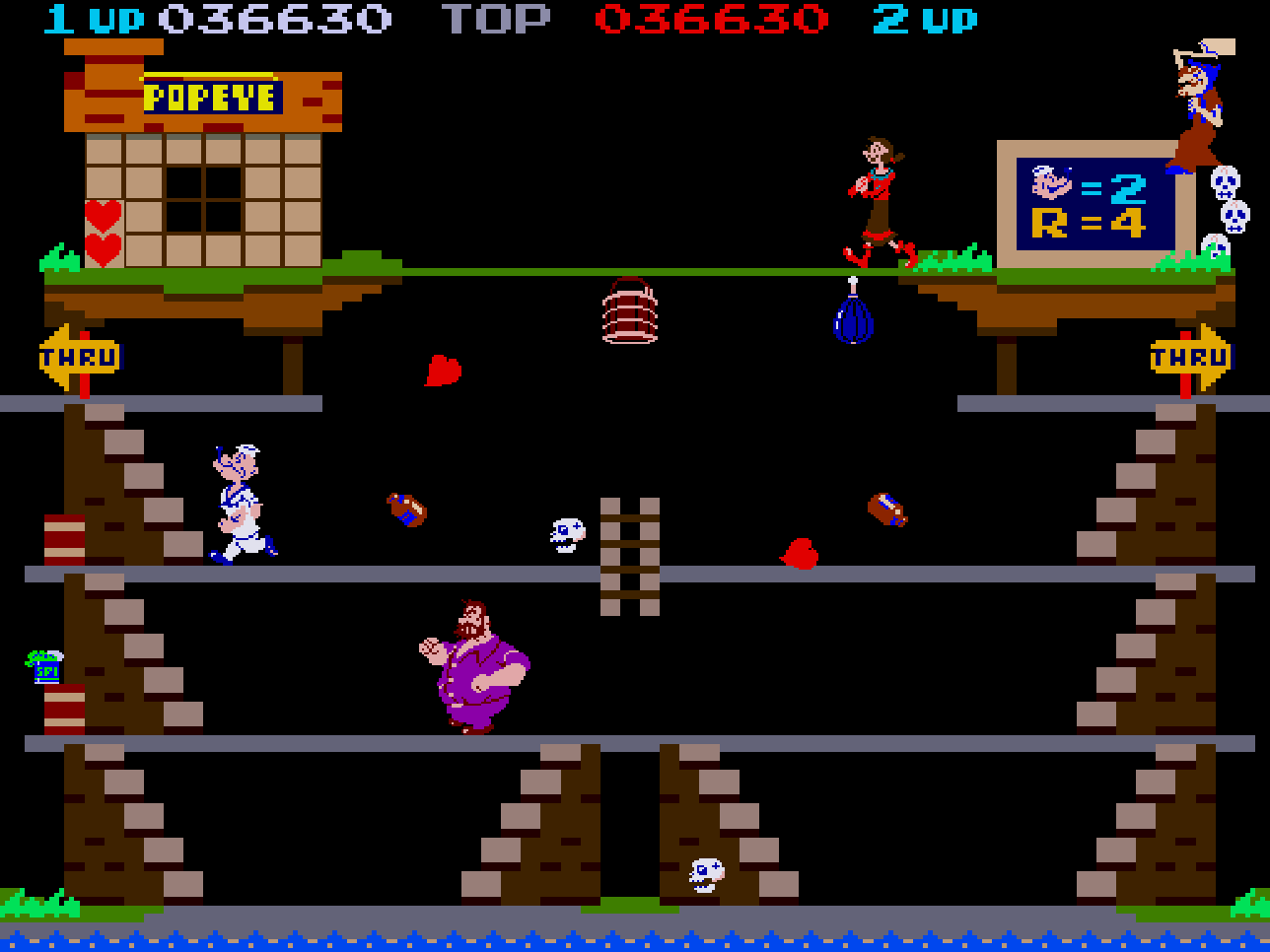 Rediscovering Popeye – Arcade / Atari 2600 – Retro Arcadia
