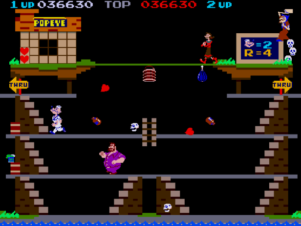Rediscovering Popeye – Arcade / Atari 2600 – Retro Arcadia