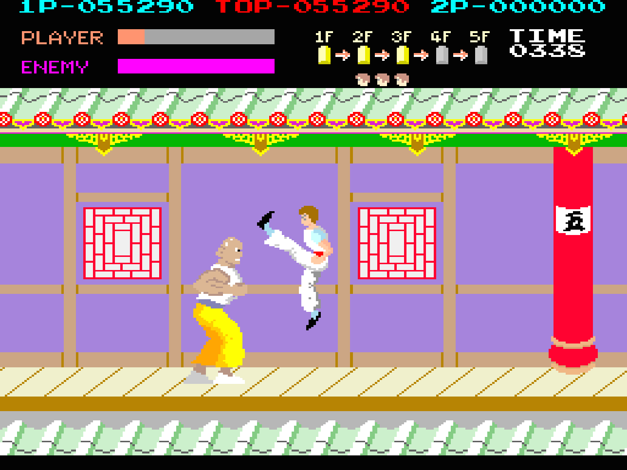 Revisiting Kung-Fu Master – Arcade / ZX Spectrum – Retro Arcadia
